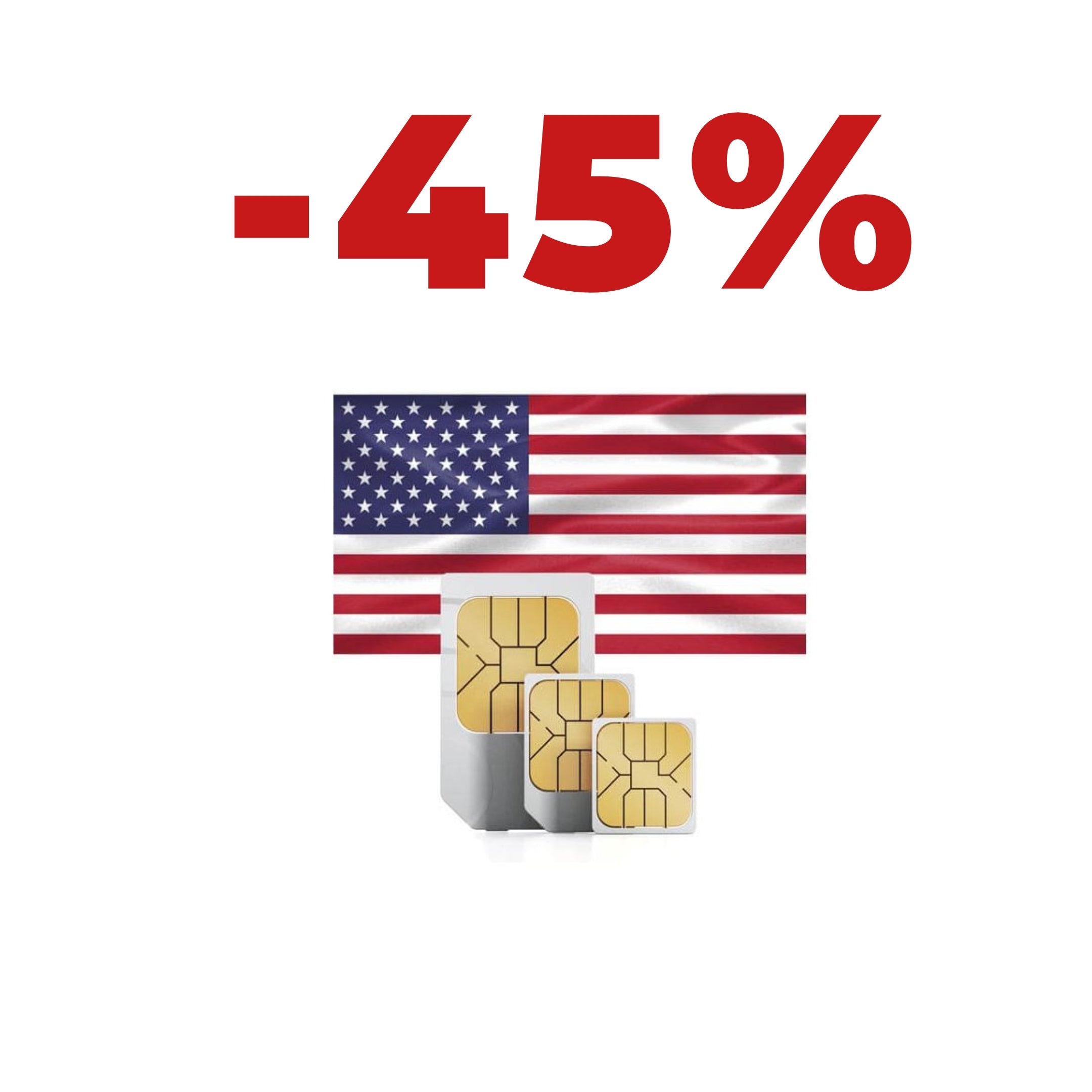 KORLÁTLAN USA SIM kártya - World Wide SIM Card